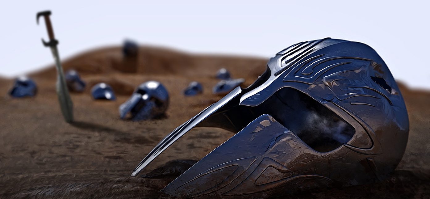 tomislav-zvonaric-spartan-helmets-on-the-ground-artstation - Richard ...